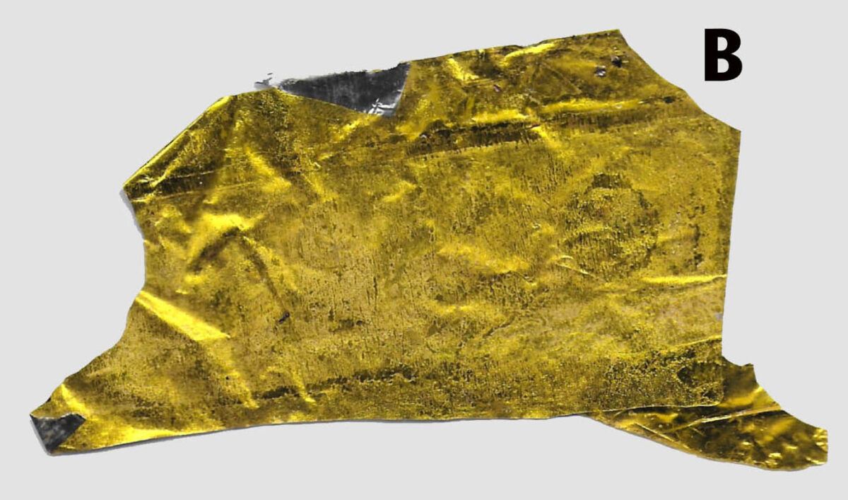 Apollo 13 Flown Kapton Foil Large Piece 3.25x2 Inches #1B - Apollospace