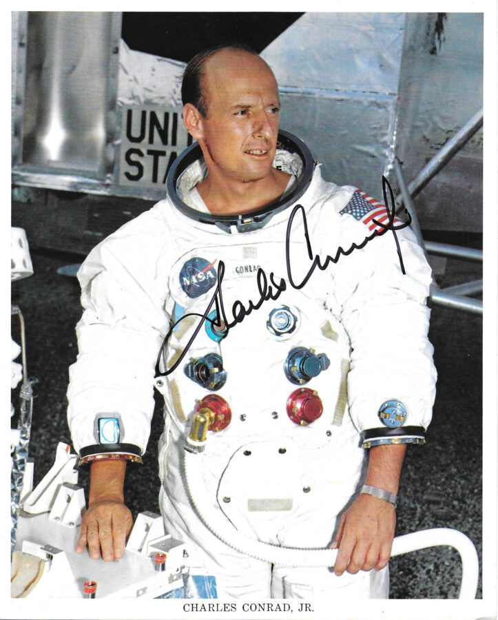 Apollo 12 Moonwalker Charles Conrad Signed NASA WSS Lithograph ...
